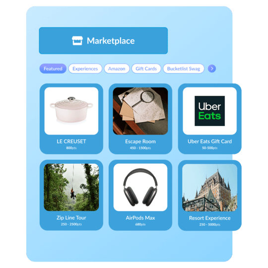 Bucketlist Rewards | Employee Recognition Software