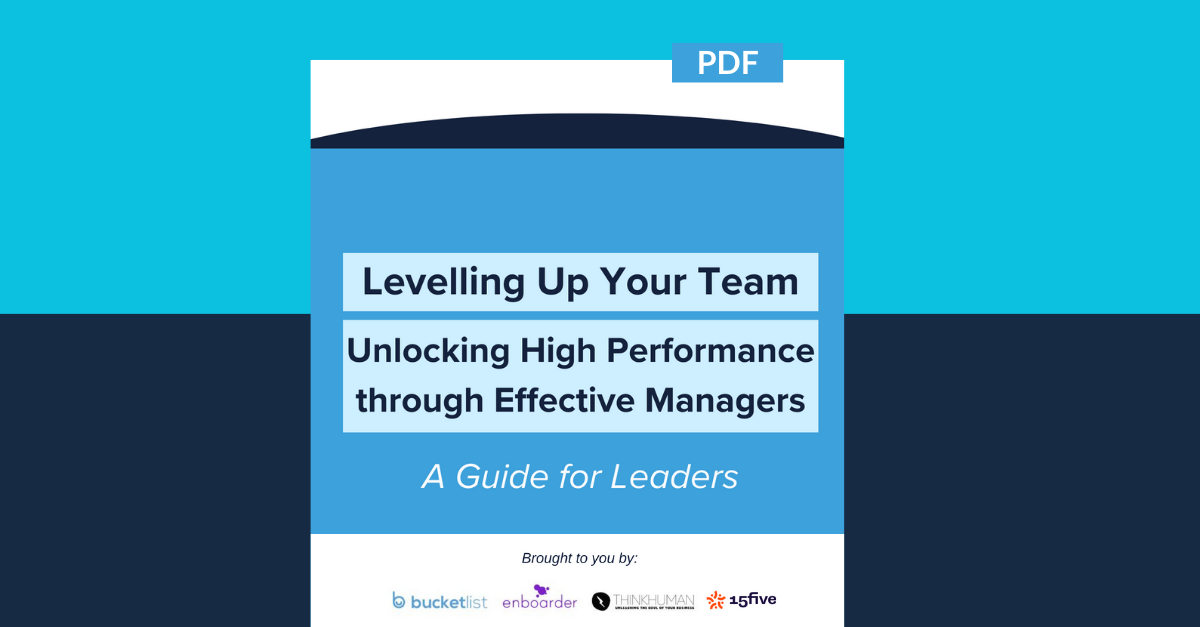 Levelling up your team: A Guide for Leaders