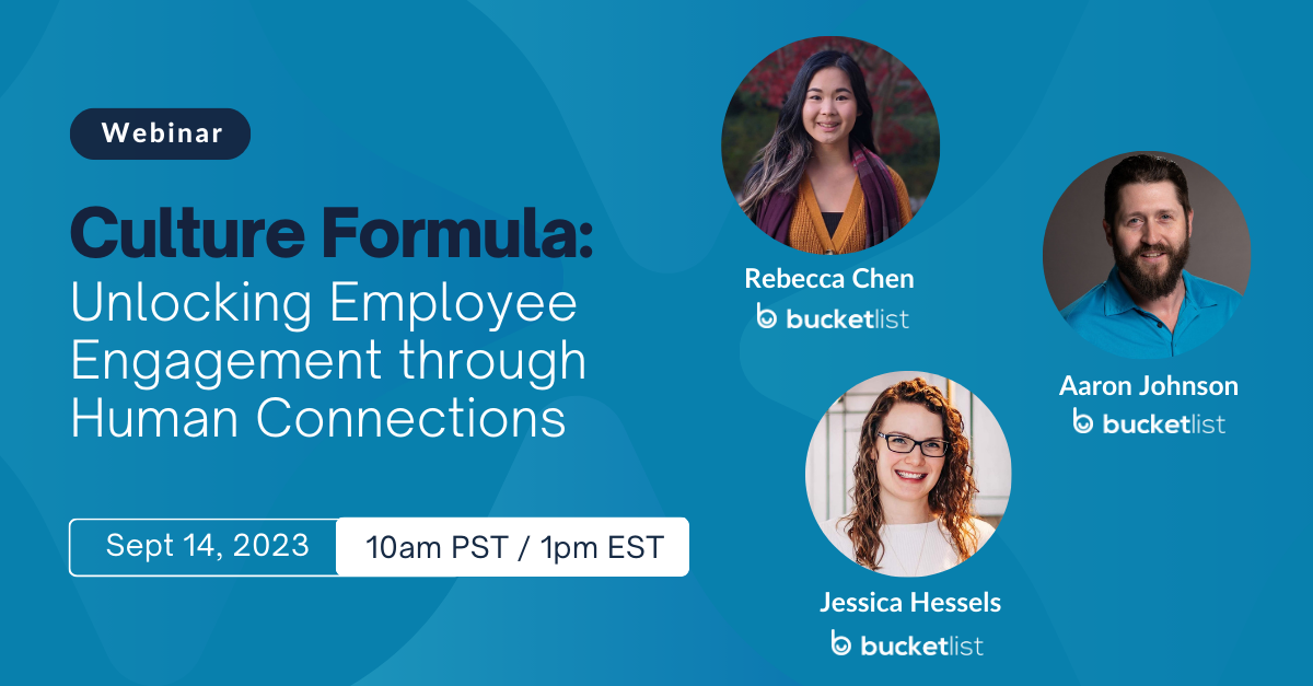 Culture Formula: Unlocking Employee Engagement through Human Connections