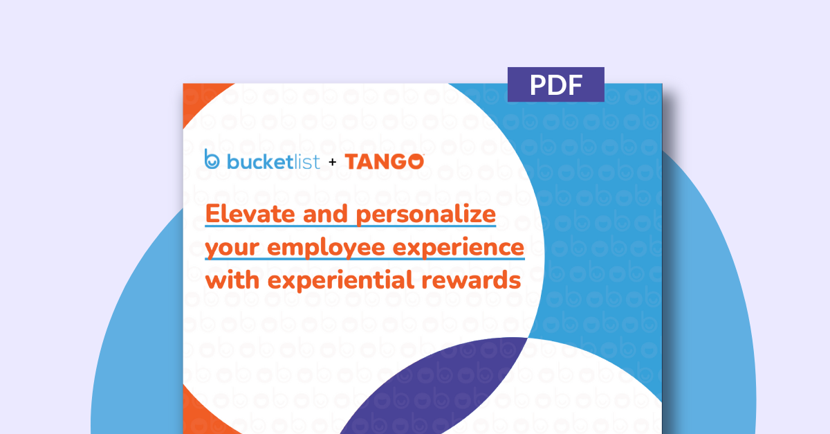 Elevate and Personalize your Employee Experience with Experiential Rewards